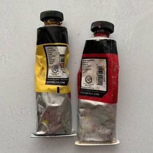 Vintage Paint Tubes Blick Oil Color - Etsy