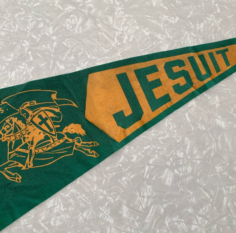 Vintage Pennant Jesuit High School | Etsy