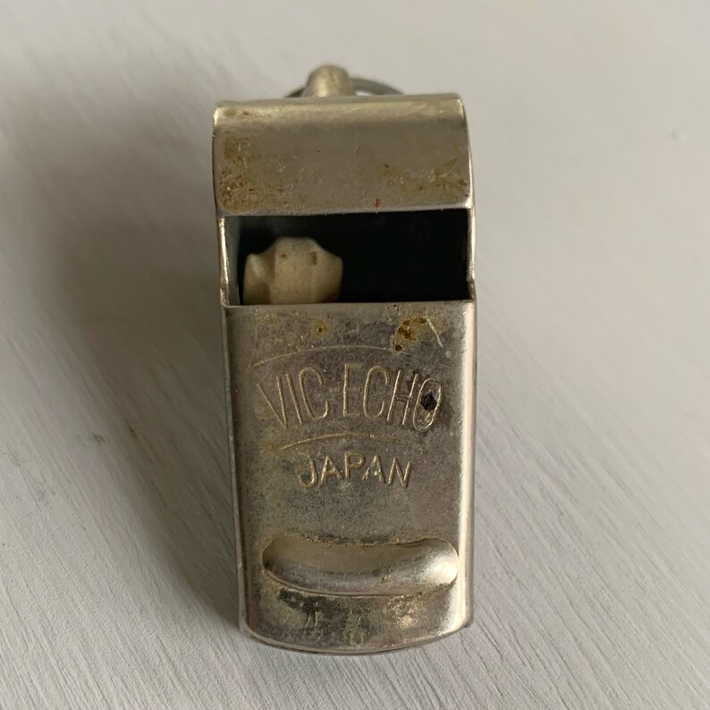 Vintage Metal Whistle | Etsy