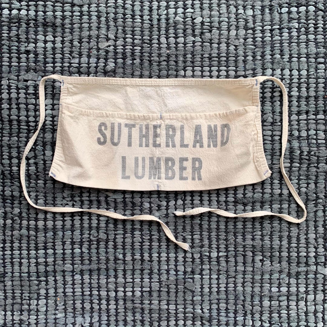 Vintage Lumber Apron - Etsy