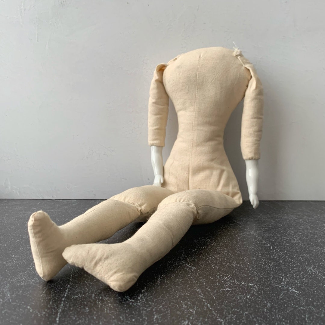 Antique Headless Doll - Etsy
