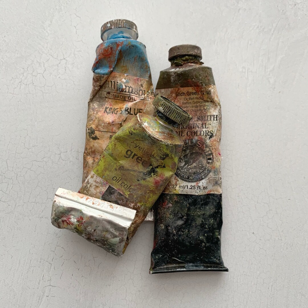 Vintage Paint Tubes Set of 3 - Etsy