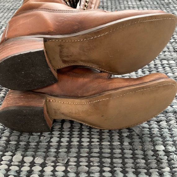 Vintage Frye Boots Size 6 Black Label - Gem