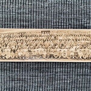 Vintage Panoramic Photo Mary E Curley School 1945 - Etsy