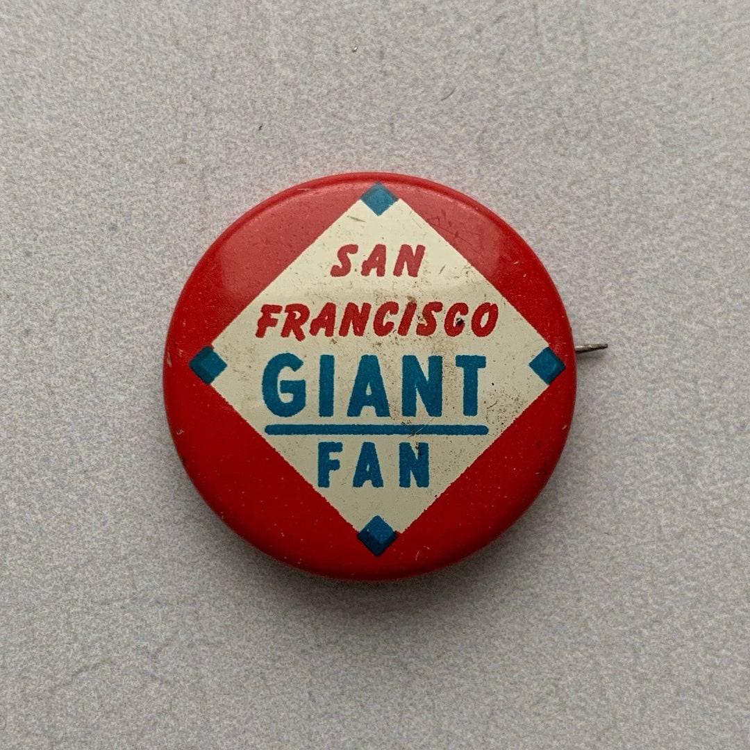 Vintage San Francisco Giants Baseball Pin - Etsy