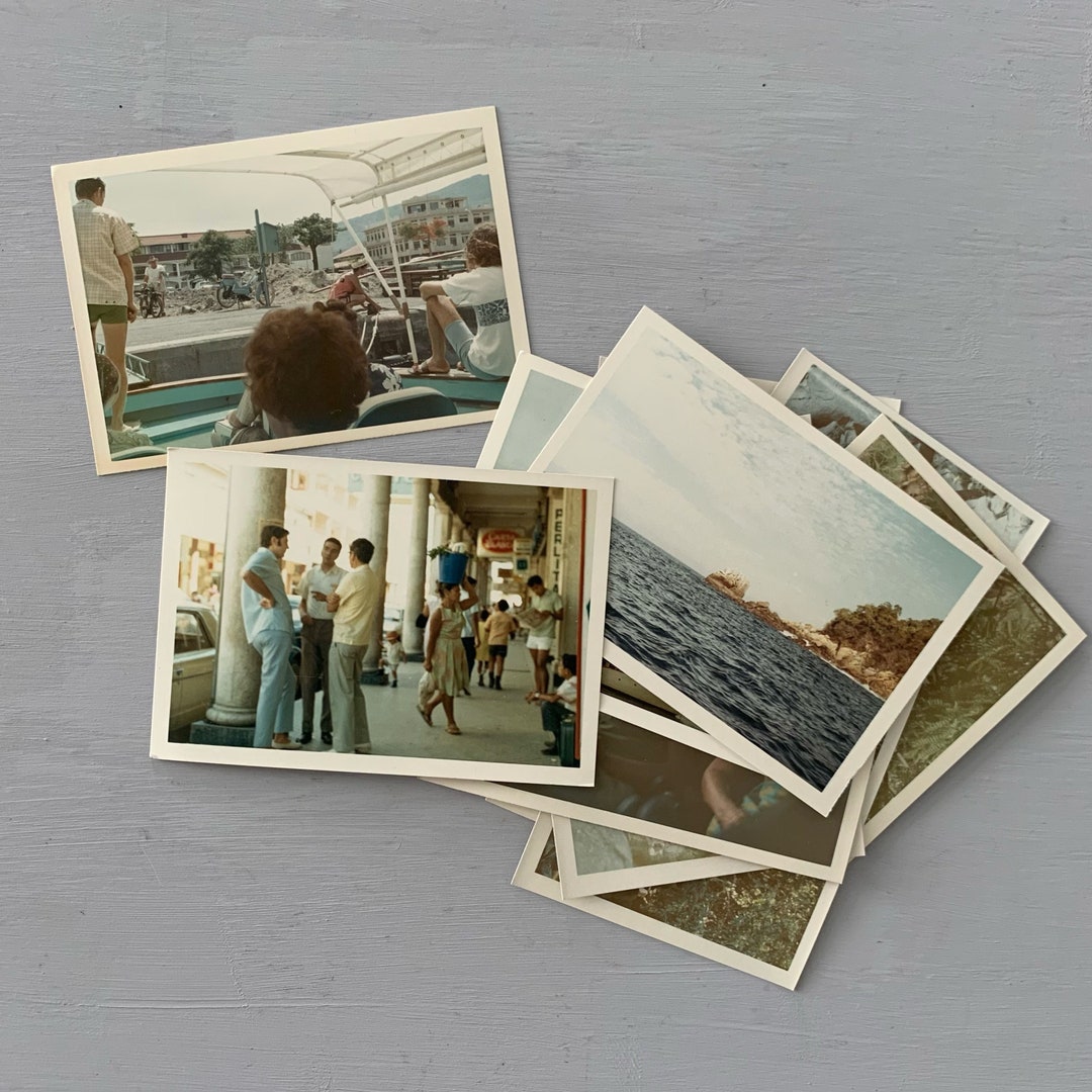 Vintage Vacation Photos Set of 12 Snapshots - Etsy