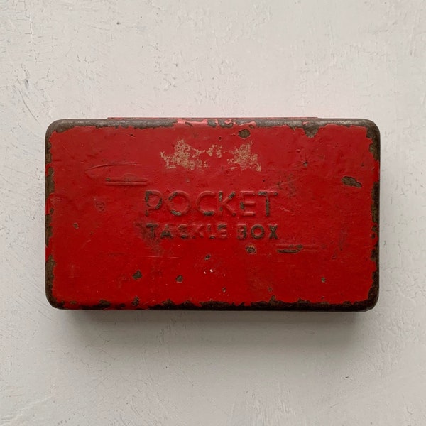 Vintage Tackle Box - Etsy