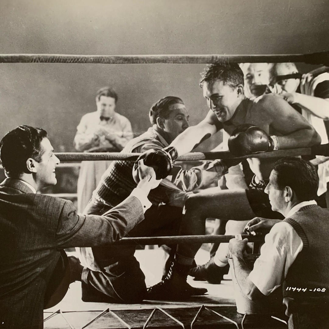 Vintage Hollywood Photos Set of 2 Boxing Pictures - Etsy