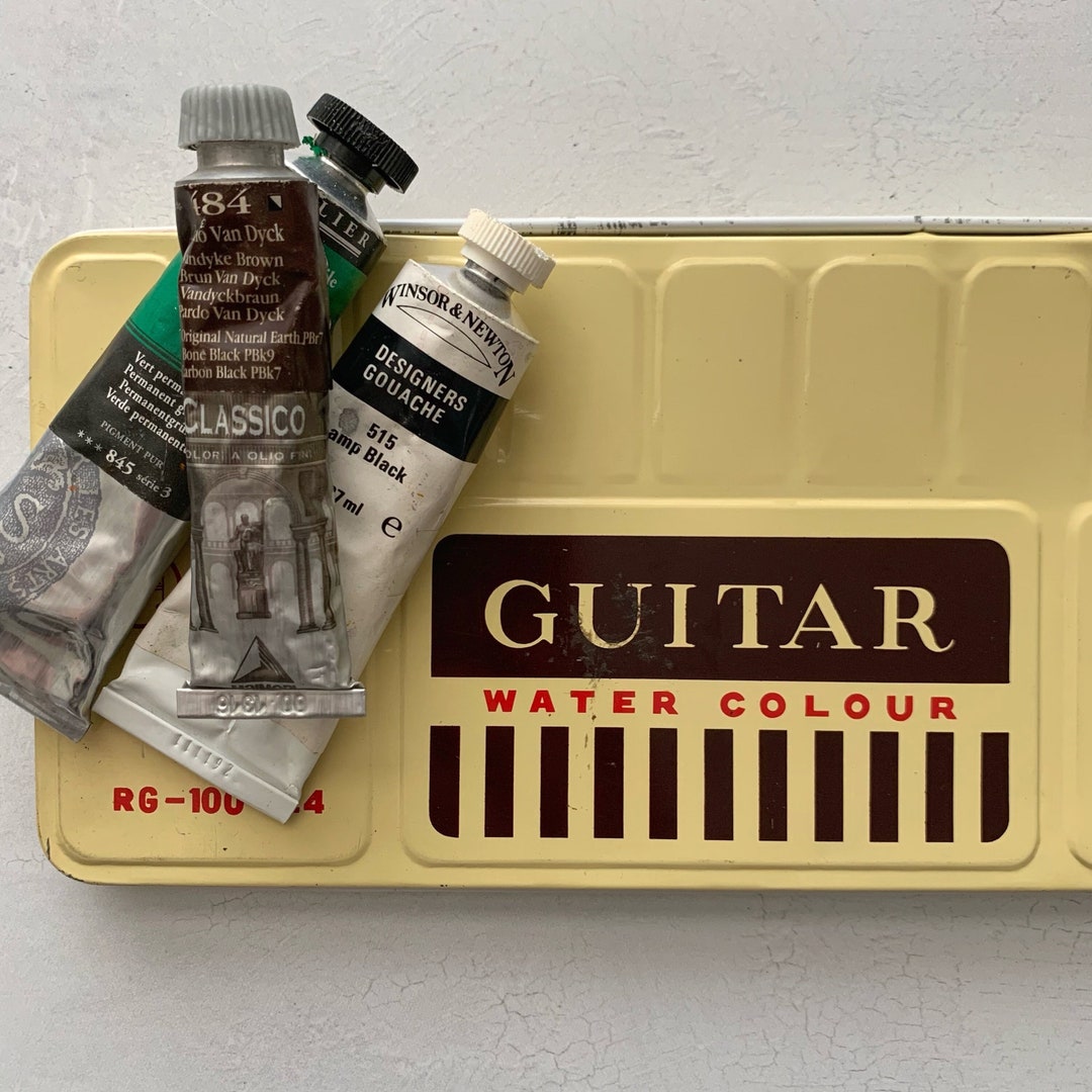 Vintage Art Supplies Water Colour + Paint Tubes - Etsy