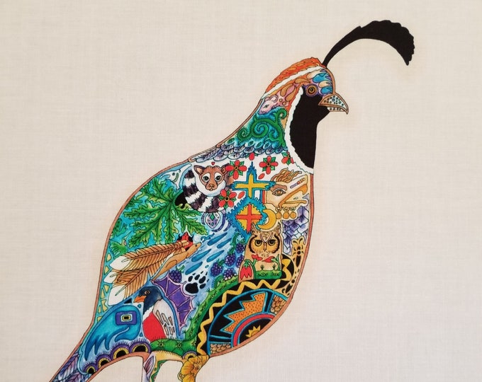 Quail Pheasant 8'' Fabric Applique Patch Iron On - Etsy