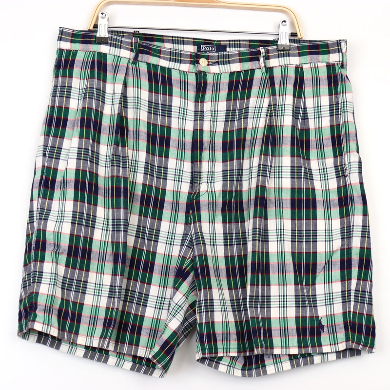 Madras Plaid Shorts - Etsy