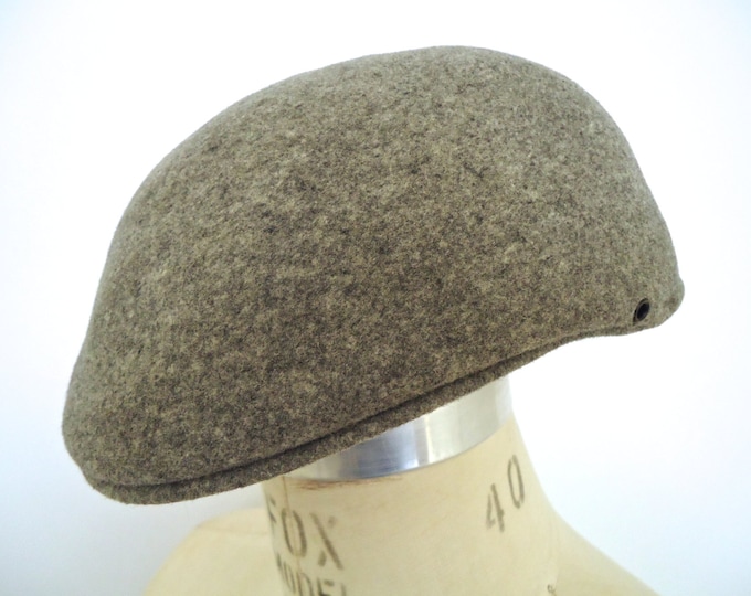 Pendleton Wool Felt Ascot Cap / Vintage Heather Gray - Etsy