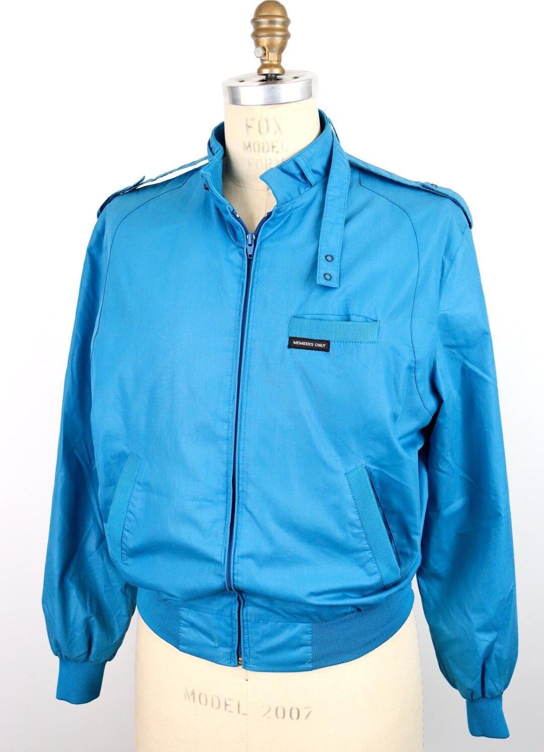 1980s Blue Members Only Jacket / Men's Medium - Etsy
