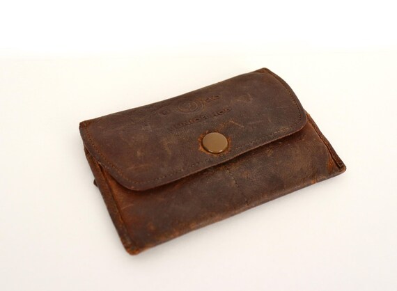 1920s Leather Wallet for 'Dance Card' (or coin purse … - Gem
