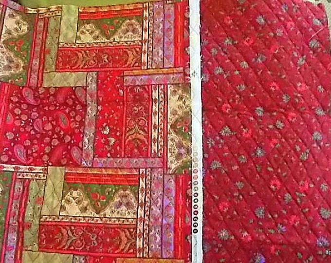 Fabric Traditions Pre-quilted Double Sided Fabric - Etsy