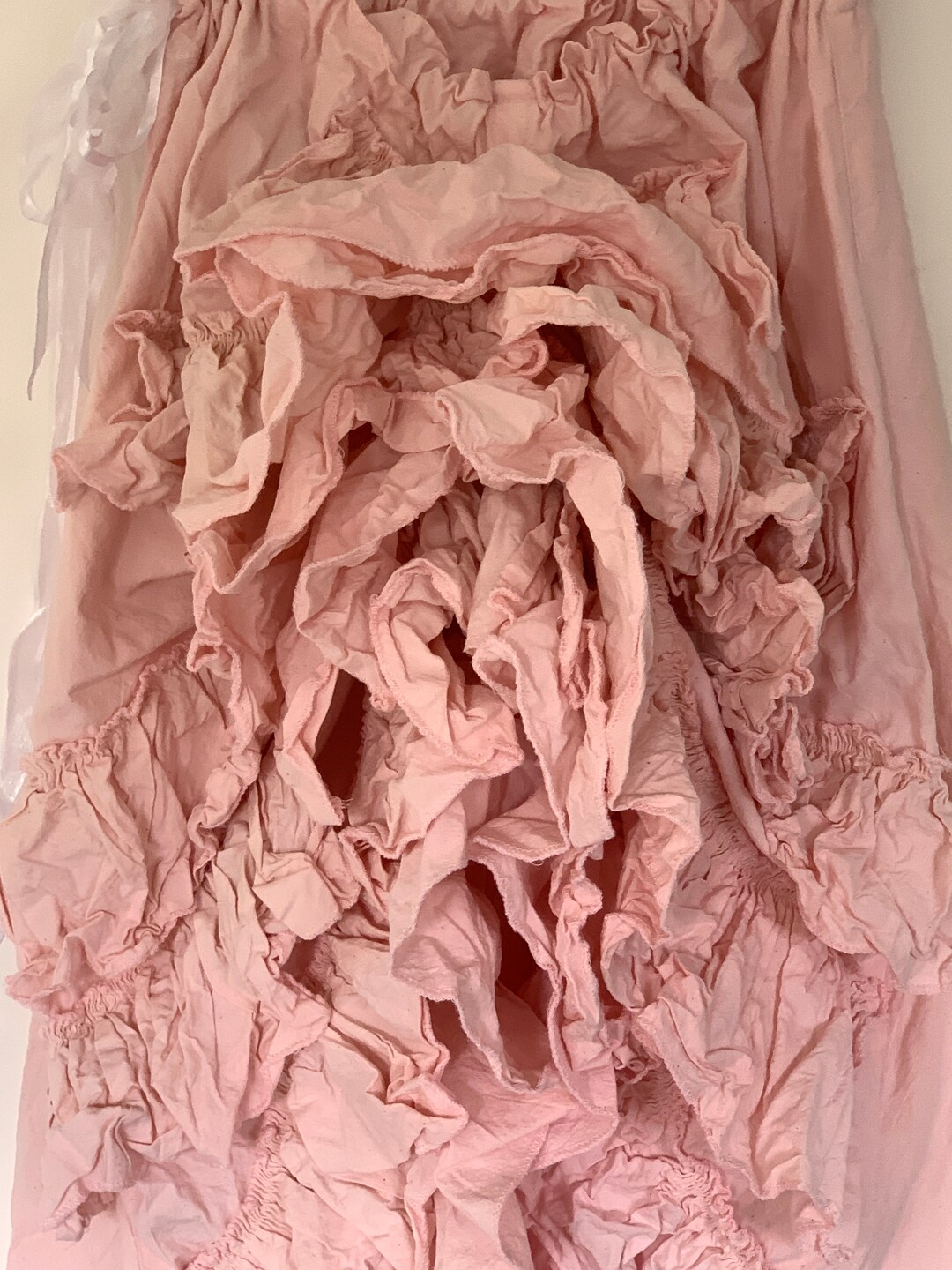 Ritanotiara Bustle Steampunk Gothic Victorian Style Hand Dyed Ruffle ...