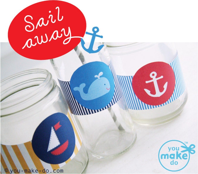 Nautical Party Sailboat Party Nautical Party Printables - Etsy Australia