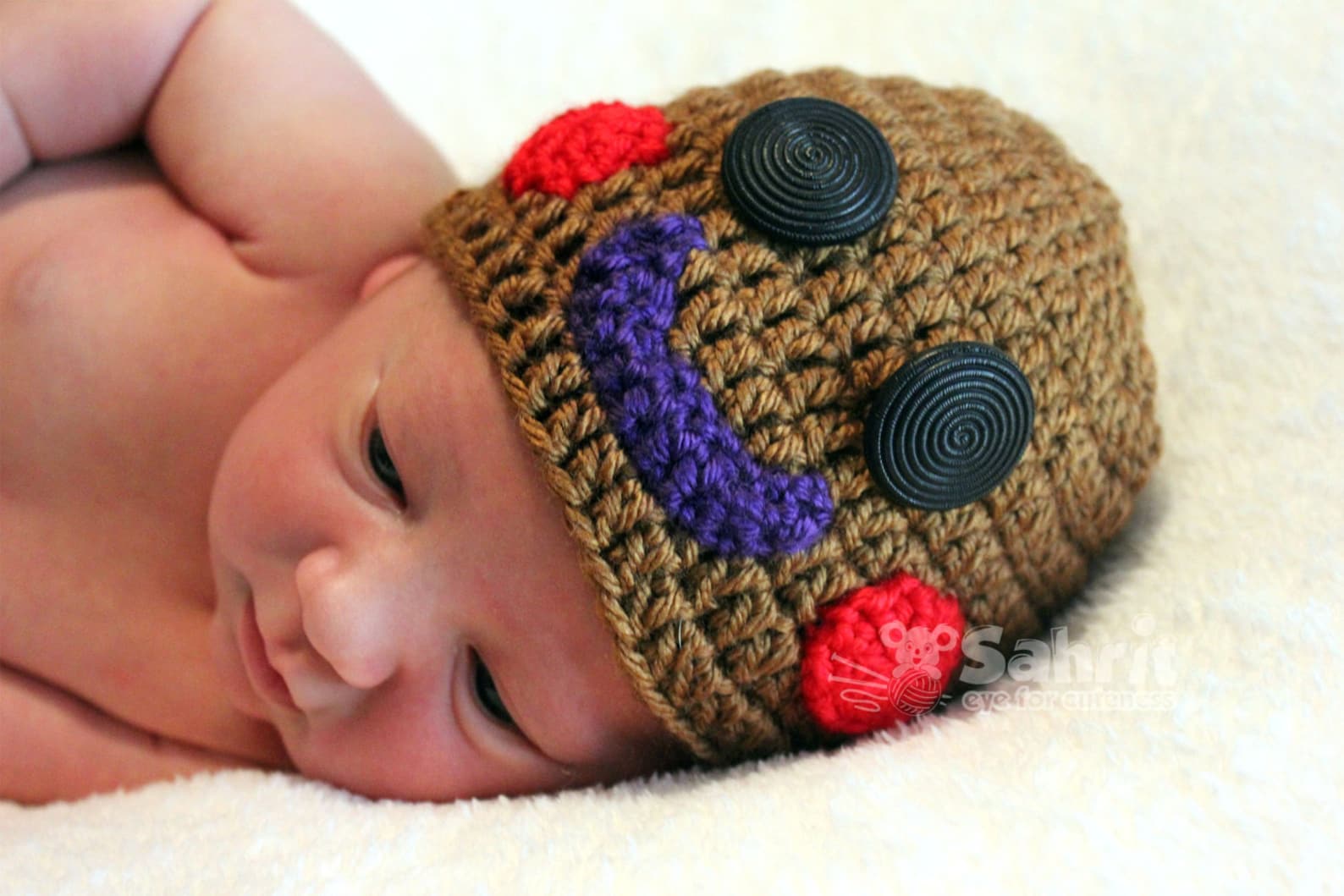 PATTERN Instant Download Gingerbread Man Hat and Mittens Newborn to ...