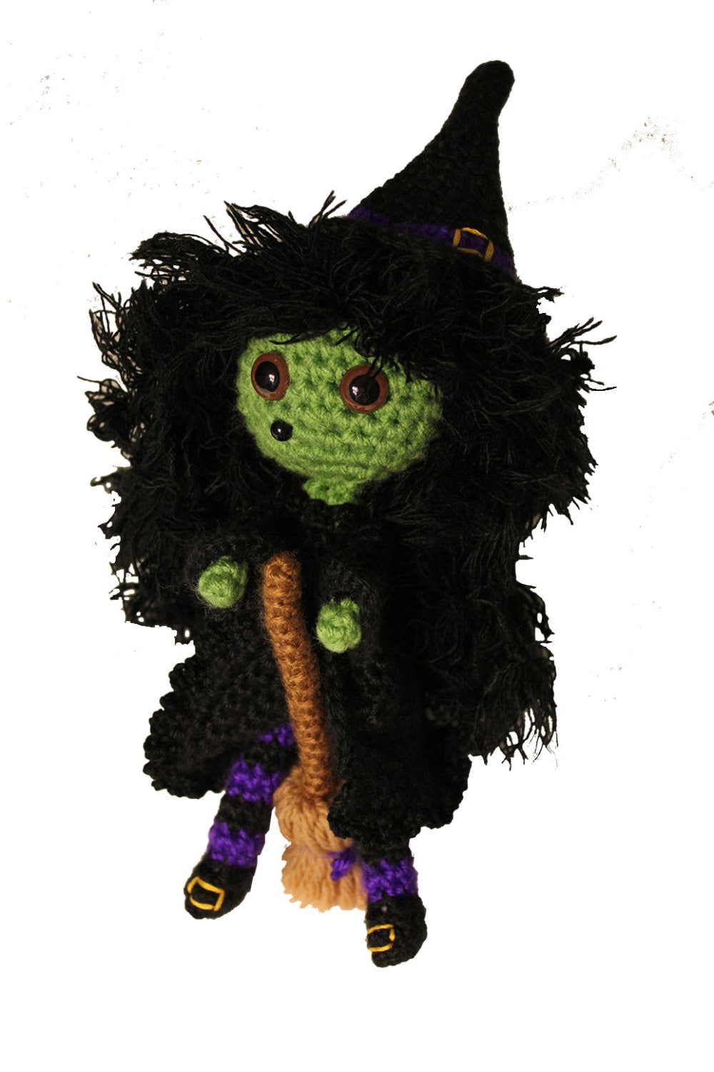 English PATTERN Instant Download Zora the Witch Crochet Halloween ...