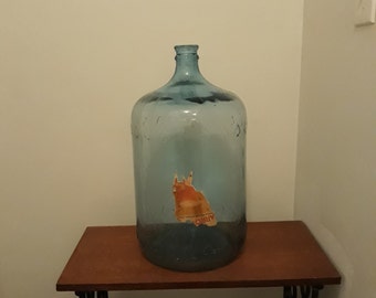 Vintage Arrowhead Puritas Blue Glass 5 Gallon Jug Bottle Carboy - Etsy