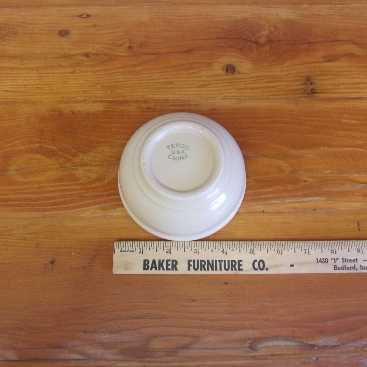 Vintage Tepco USA China Bowl - Etsy