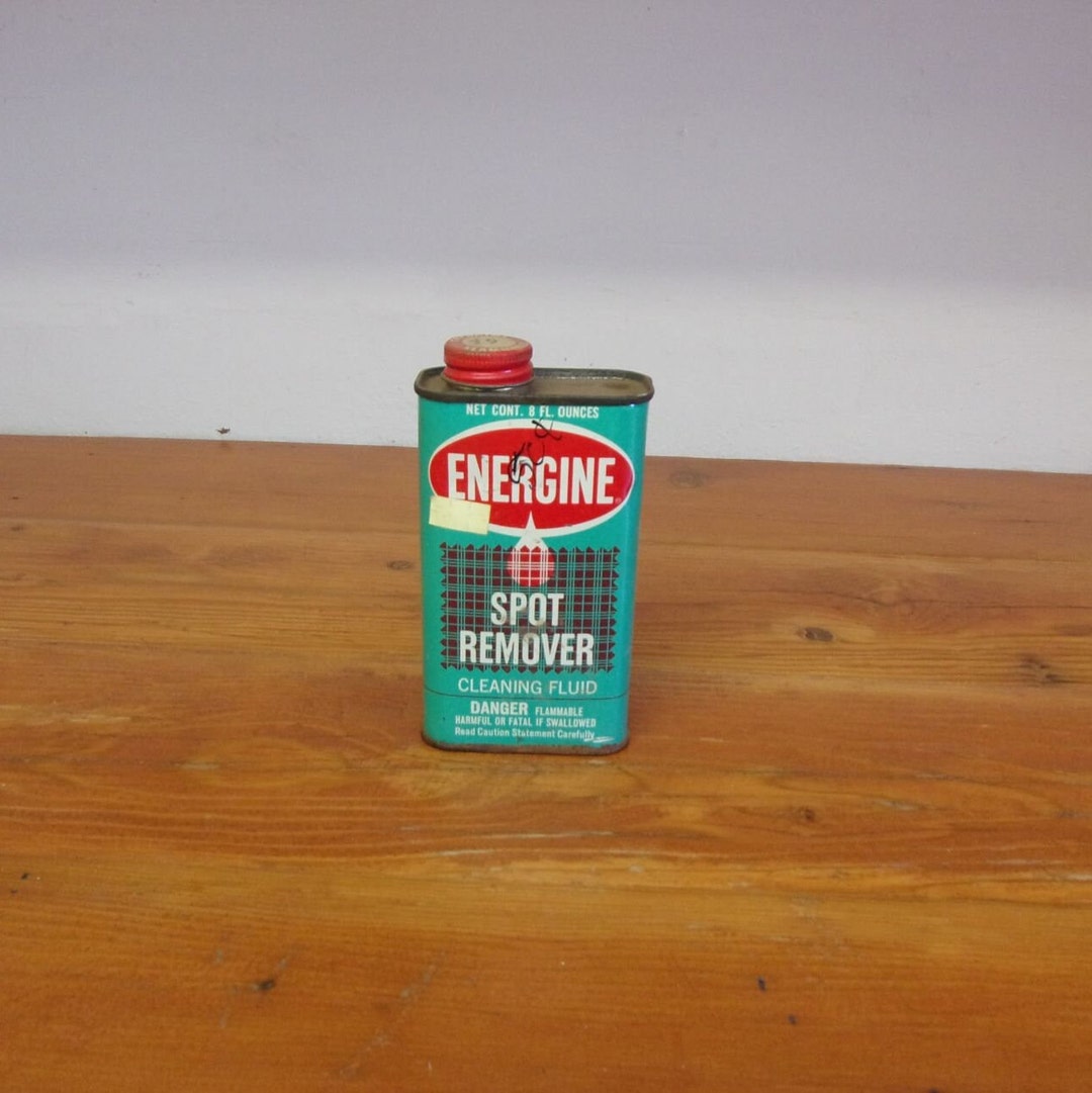 Vintage Energine Spot Remover Tin Advertising Container - Etsy