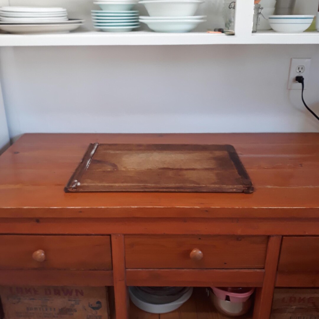 Vintage Antique Wood Cutting Board - Etsy