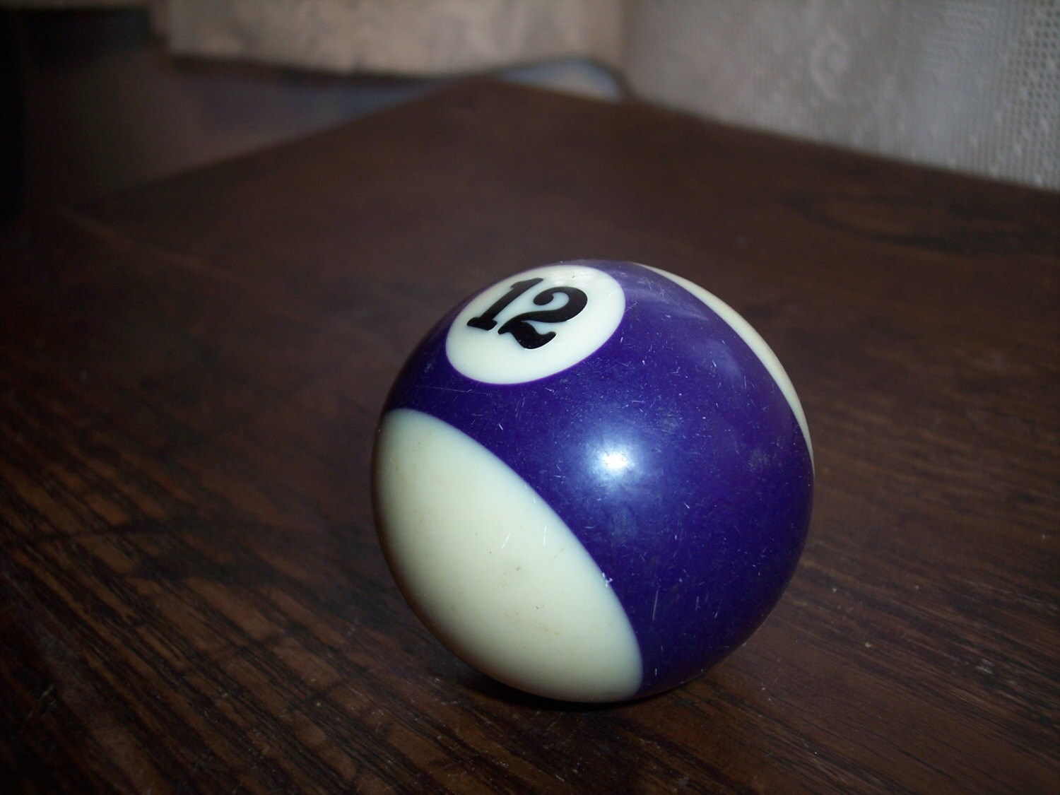 Vintage Bakelite Billiard Ball Pool Ball Lucky Number 12 - Etsy