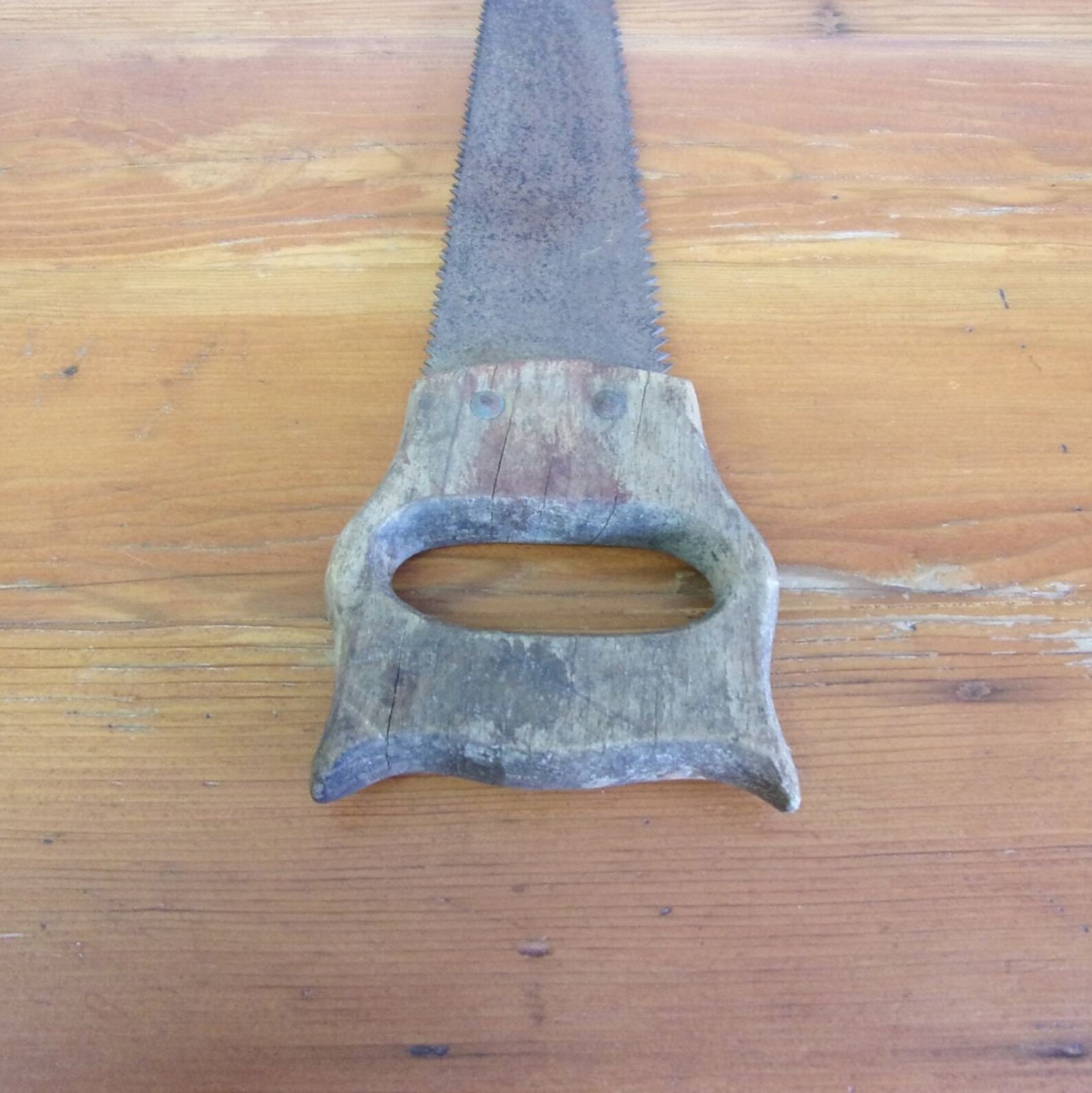 Vintage Two Sided Saw - Etsy