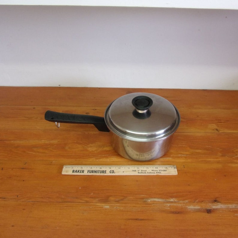 Vintage Duncan Hines Stainless Steel Cookware Pot Regal Ware - Etsy