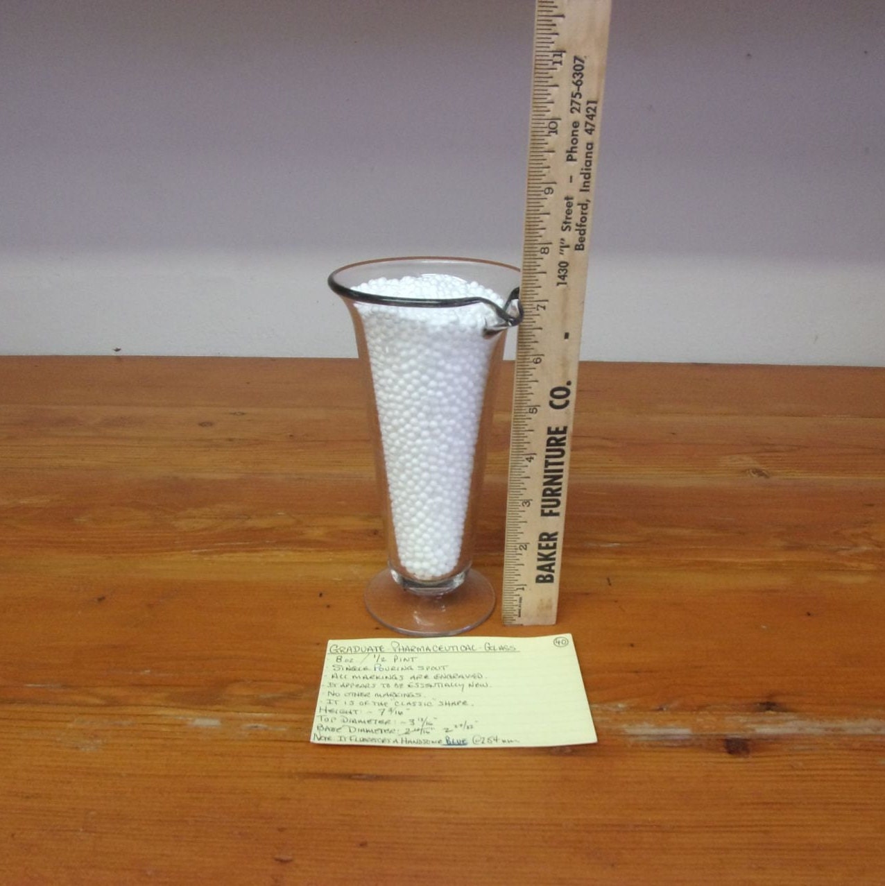 Antique Graduated Beakers Pharmaceutical Glass 40 - Etsy