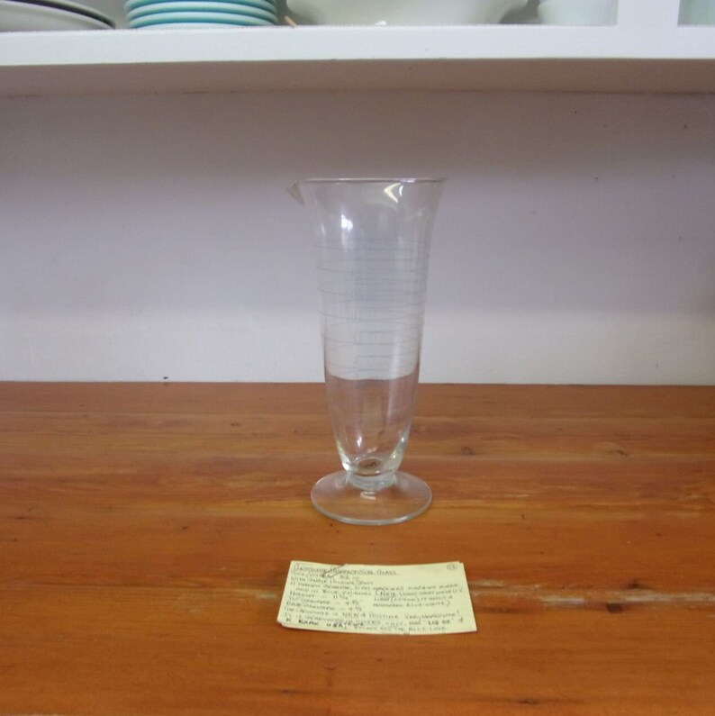 Antique EXAX Graduated Beakers Pharmaceutical Glass 32 Oz 13 - Etsy
