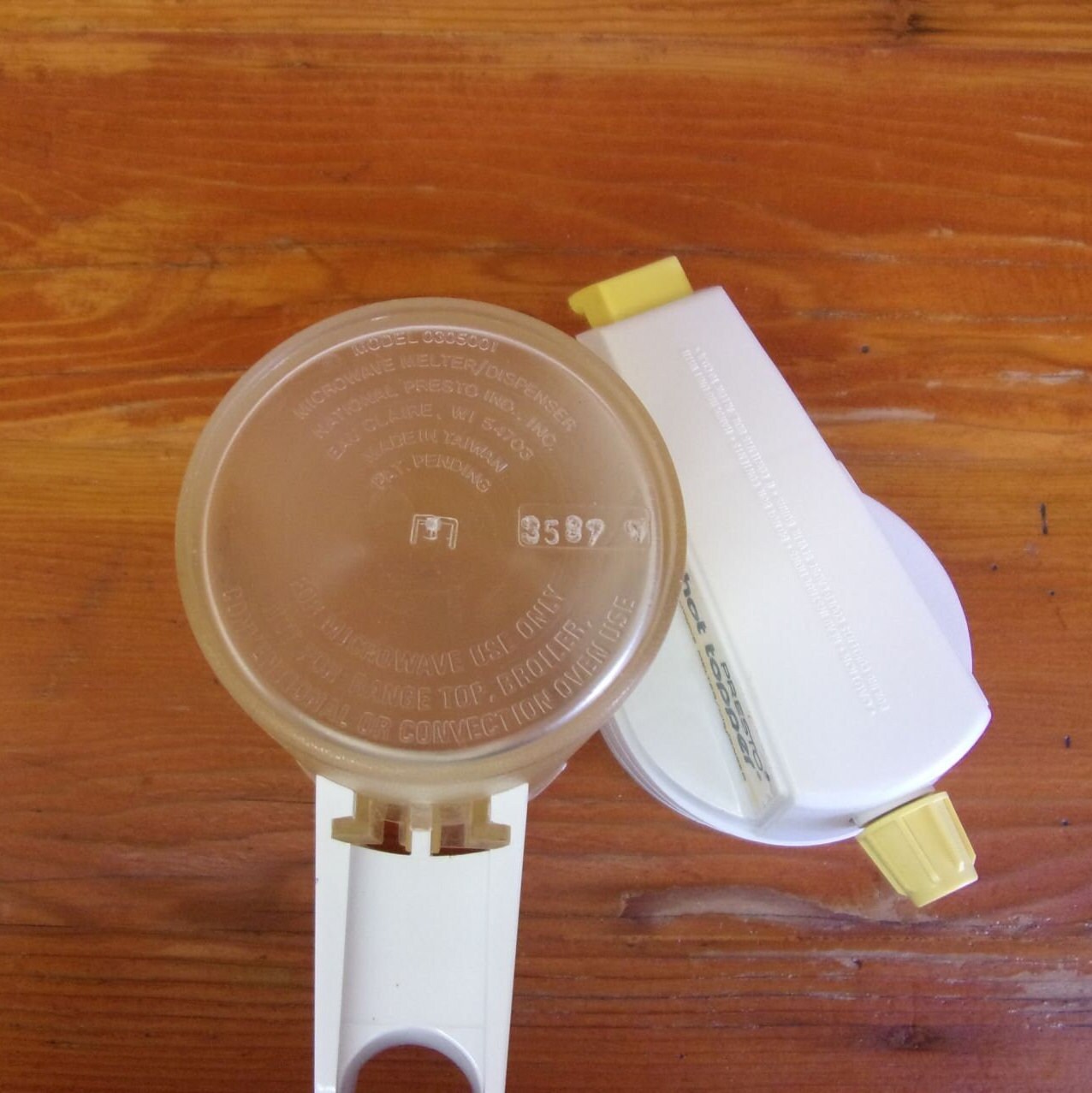 Vintage Presto Hot Topper Microwave Butter Melter Dispenser - Etsy