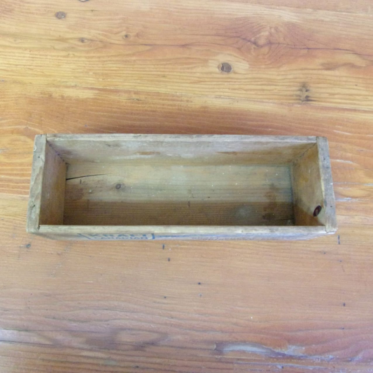 Vintage Kraft Canadian Cheese Wood Box - Etsy