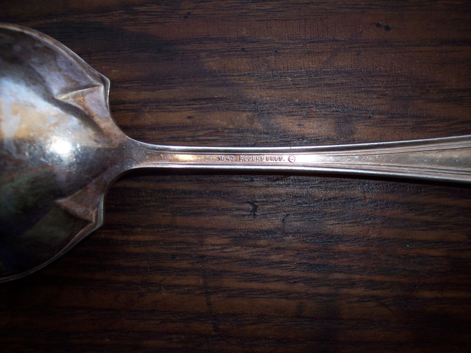 Vintage Antique 1847 Rogers Bros. Silver Continental Pattern Berry ...