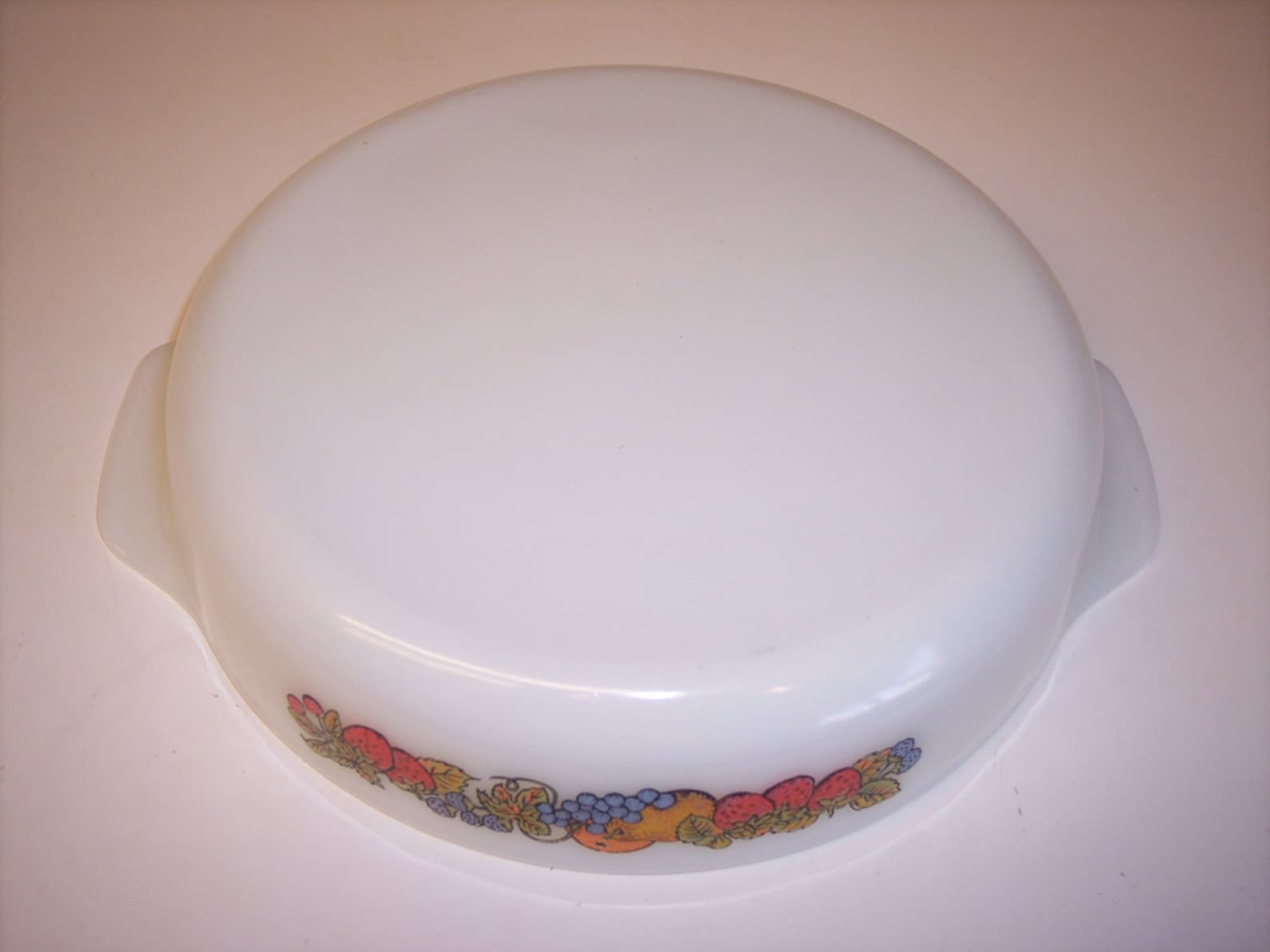 Vintage Anchor Hocking Fire King Cake Pan Nature's Bounty - Etsy
