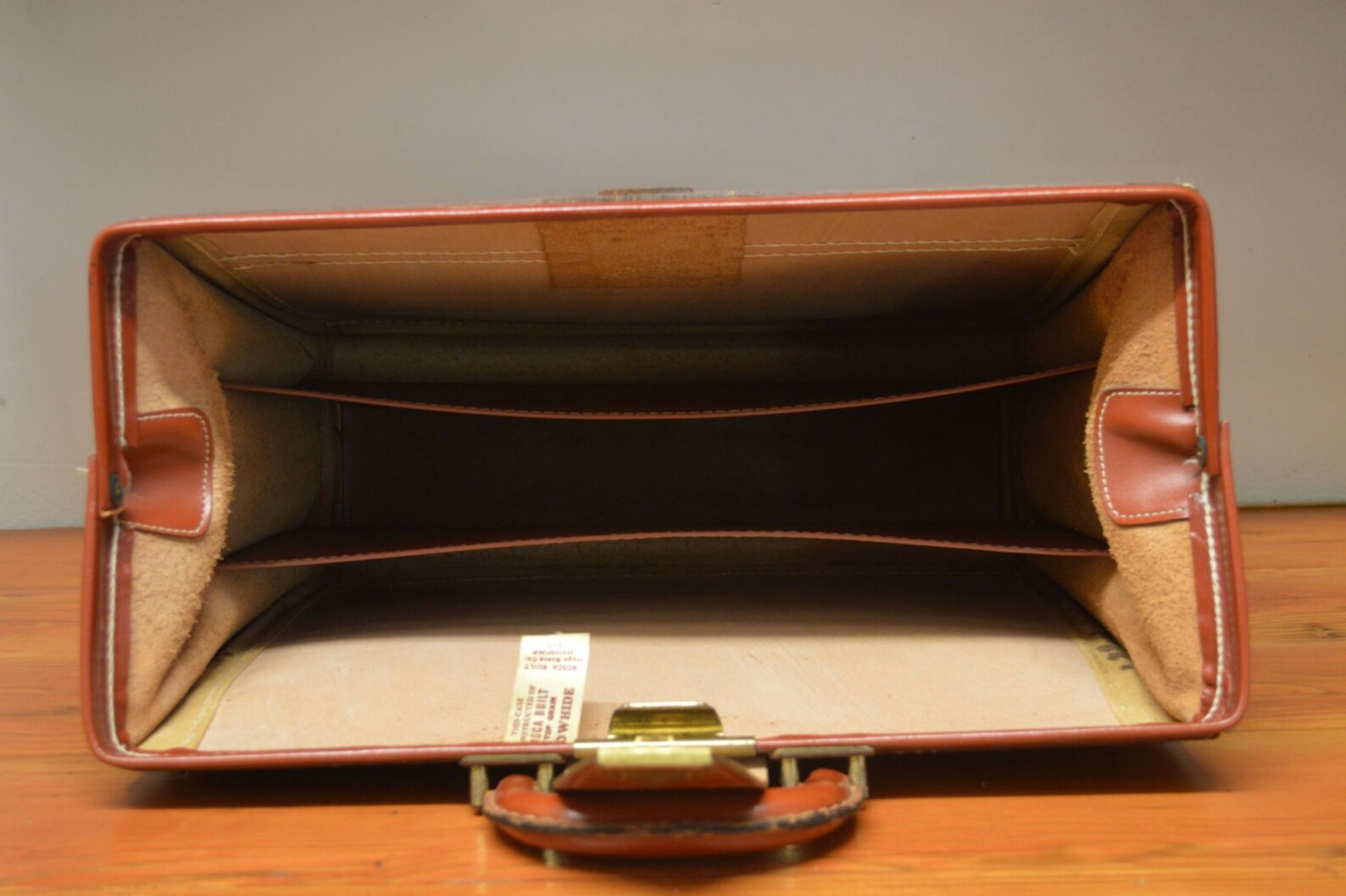 Vintage Bosca Built Leather Briefcase Hugo Bosca De Vry Tech Leather ...