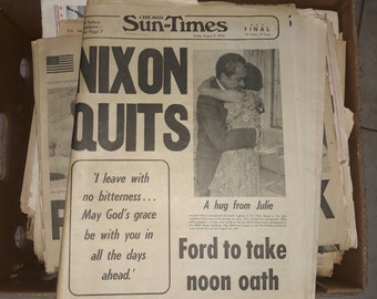 Vintage Newspaper - Antique Newspaper - Vintage the Daily Times ...