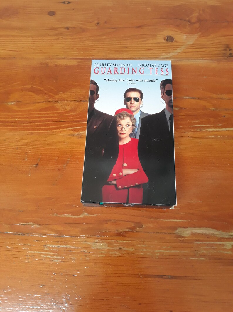 Vintage Guarding Tess VHS Tape - Etsy
