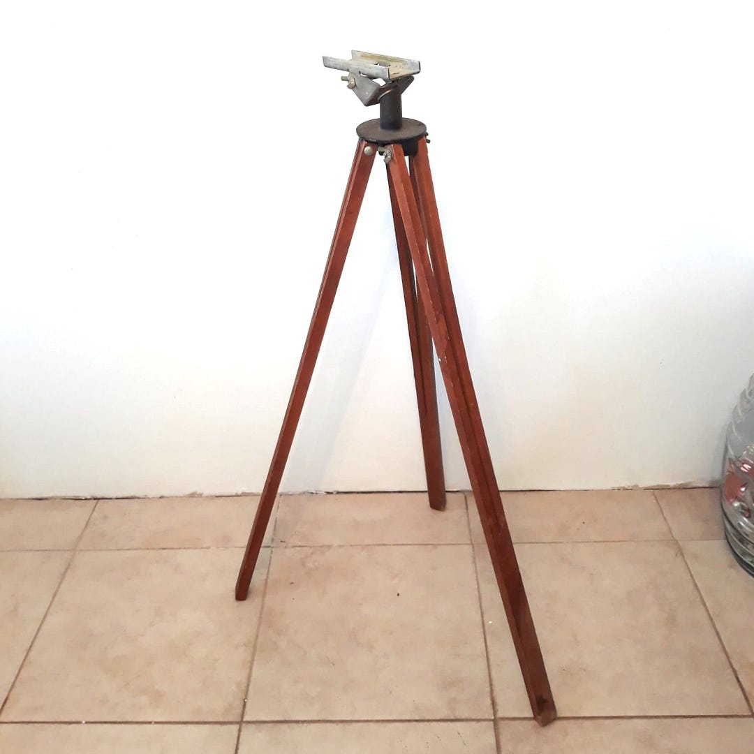Antique Wood Telescope Stand Surveyor's Stand - Etsy
