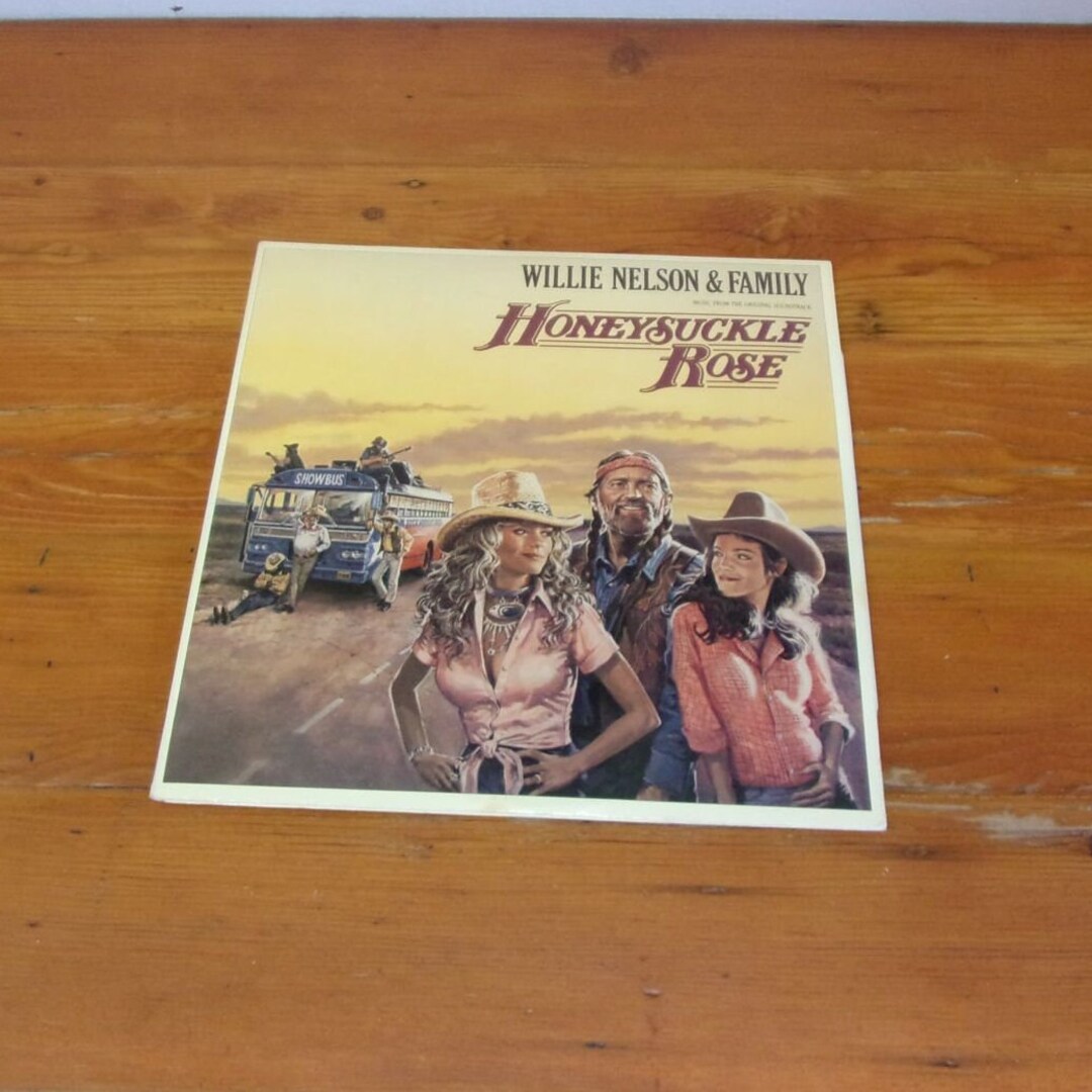Vintage Willie Nelson and Family Honeysuckle Rose Vinyl Record - Etsy