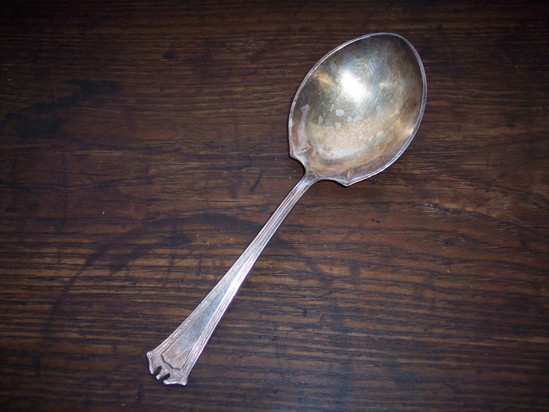 Vintage Antique 1847 Rogers Bros. Silver Continental Pattern Berry ...
