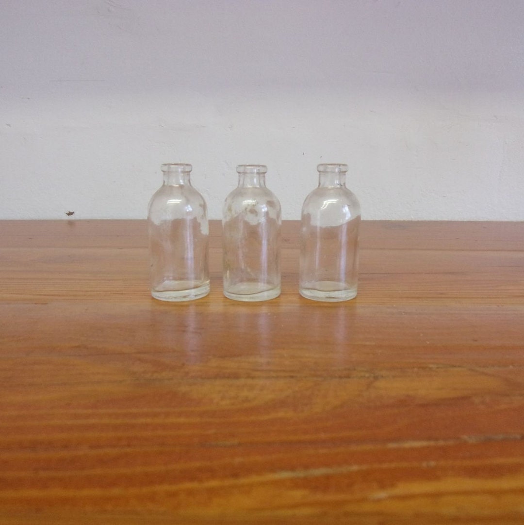 Antique Pyrex Glass Bottles Vials Apothecary Insulin - Etsy