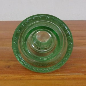 Rare Vintage Mclaughlin Green Glass Insulator No 19 - Etsy
