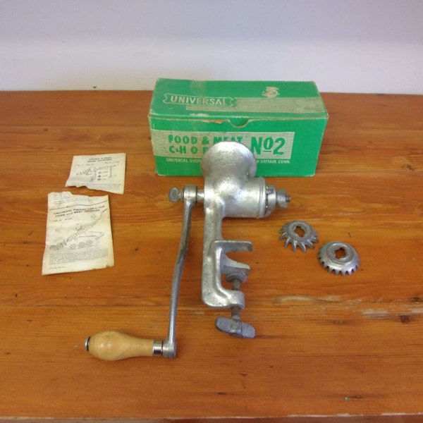 Vintage Meat Grinder - Etsy
