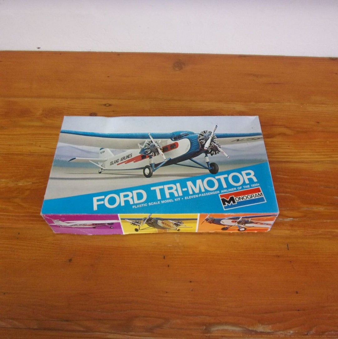 Vintage Monogram Model Kit 7592 Ford Tri Motor - Etsy