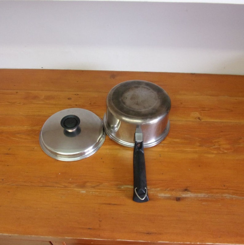 Vintage Duncan Hines Stainless Steel Cookware Pot Regal Ware - Etsy