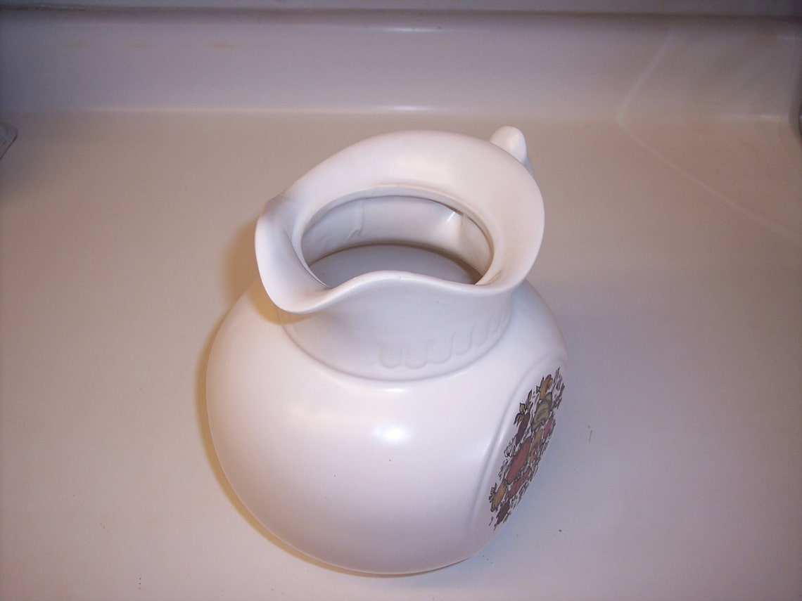 Vintage Mccoy Spice Delight Pitcher Wash Basin Water Pitcher Mccoy ...