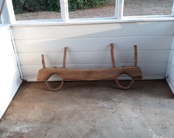 Vintage Wooden Yoke - Antique Yoke - Old Wooden Yoke - Ox Yoke ...