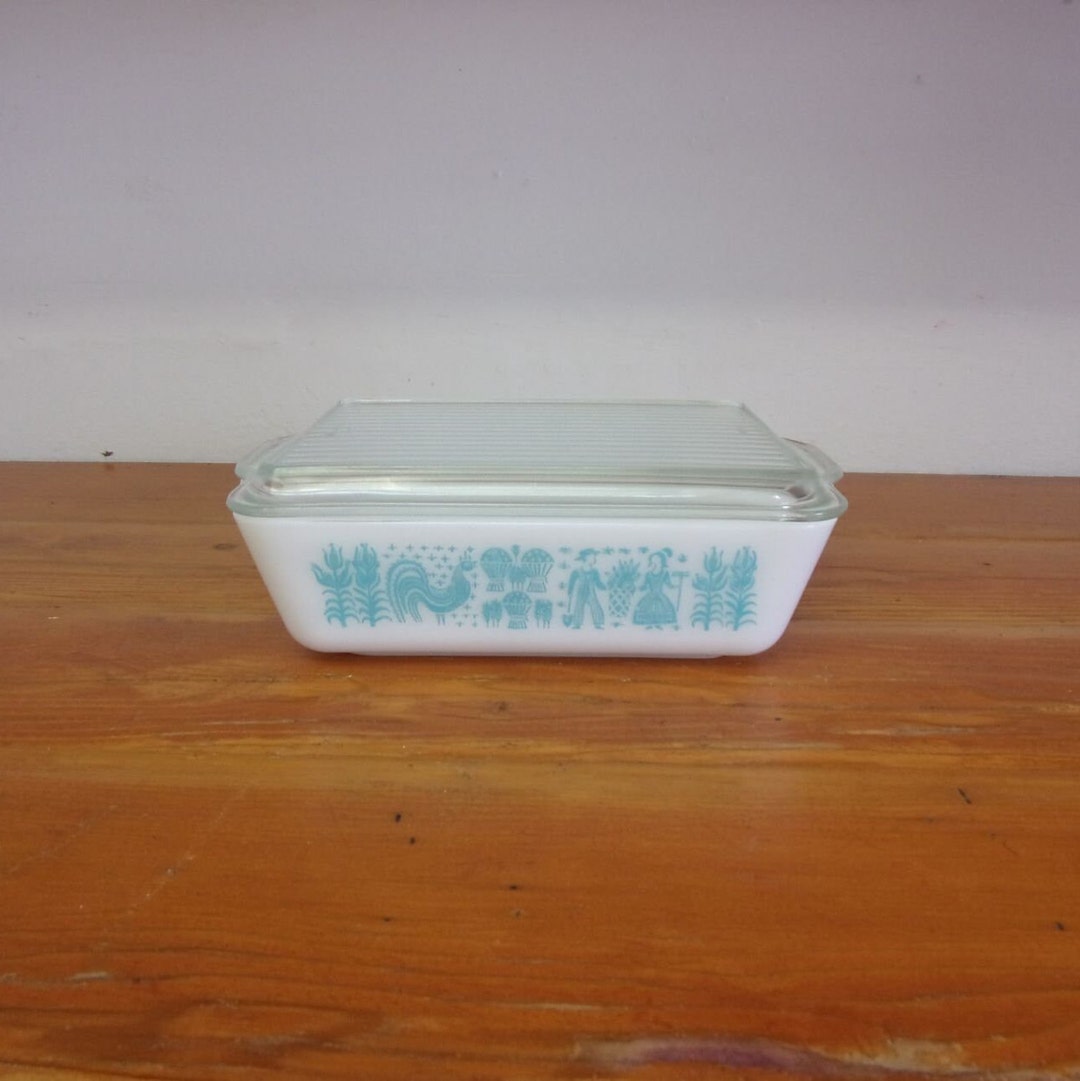 Vintage Pyrex Butterprint Refrigerator Dish Set 0503 1 1/2 Qt - Etsy